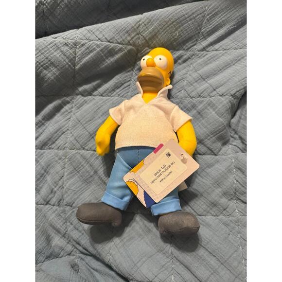 Jakks Pacific | Toys | The Simpsons Homer Simpson Plush Doll Toy 224 ...